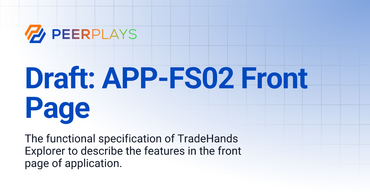 Draft: APP-FS02 Front Page | Peerplays Developer Docs